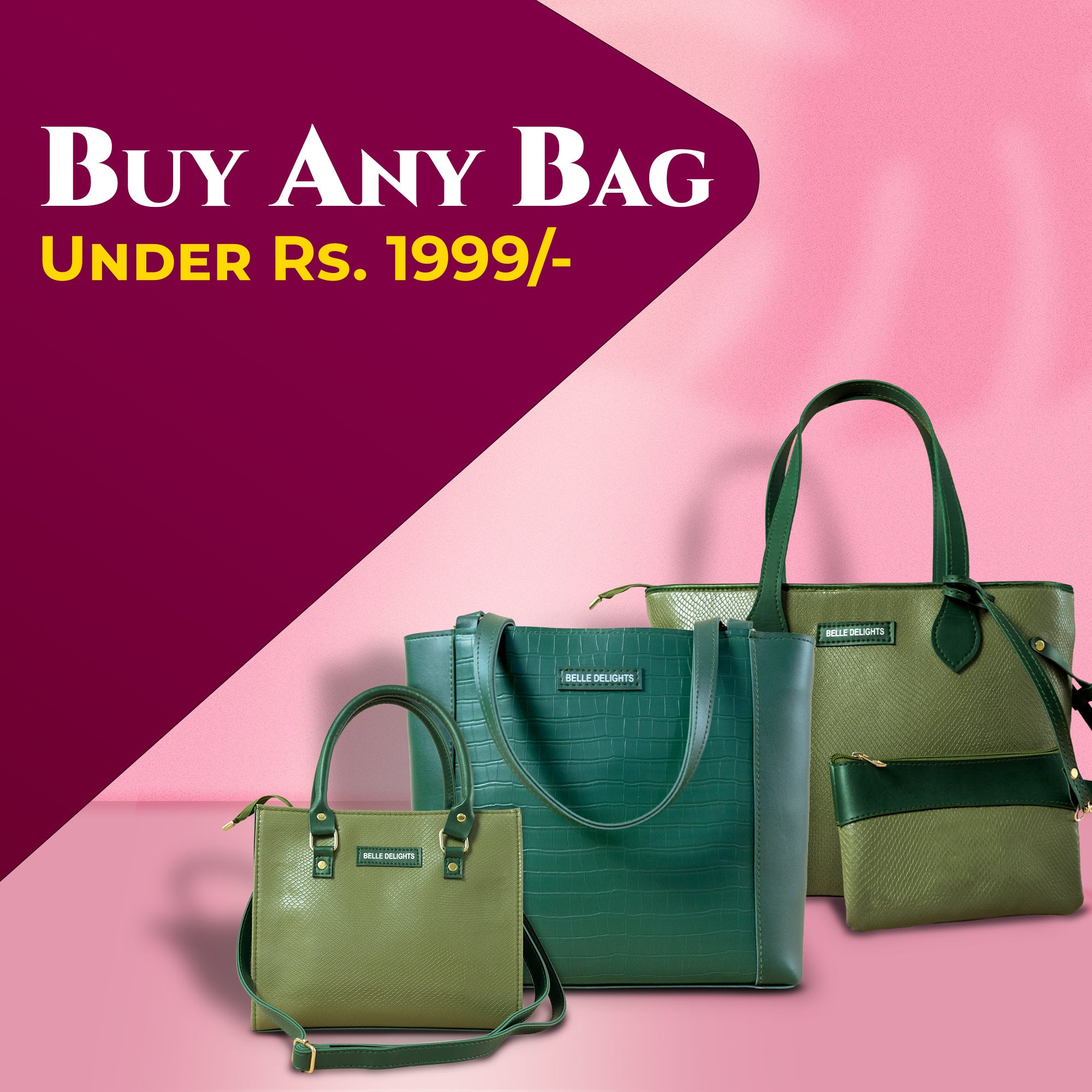 Buy Ladies Bags Online in Pakistan | Belle Delights