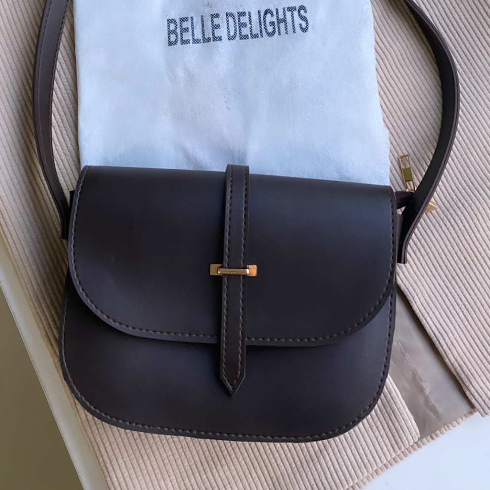 Crossbody Brown Mimi Bag – Belle Delights